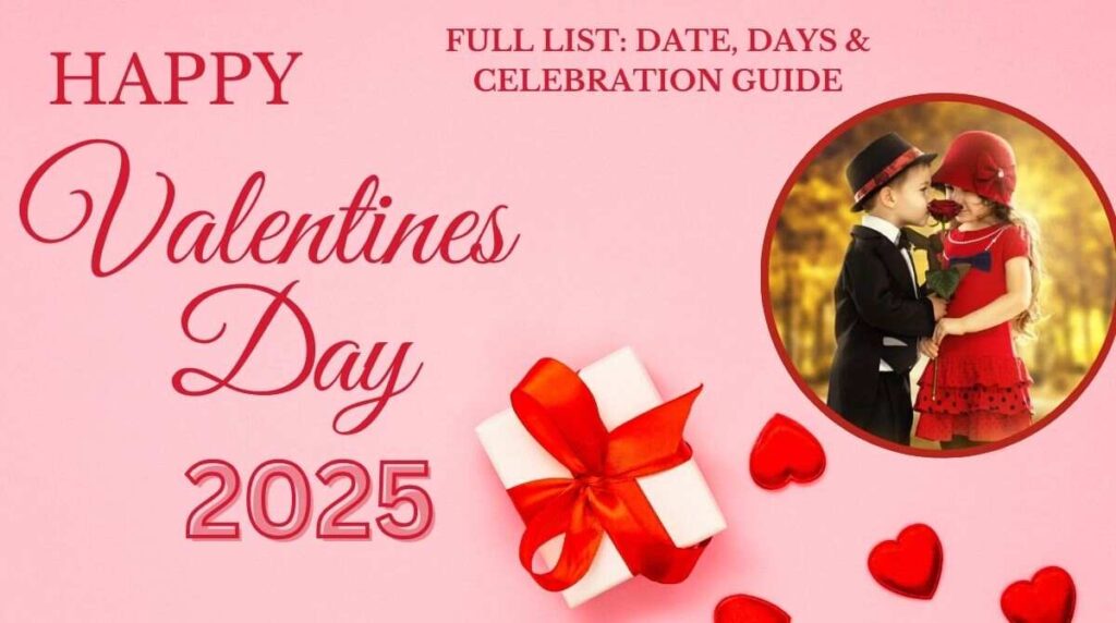 Valentine Day Week 2025 Full List: Date, Days & Celebration Guide